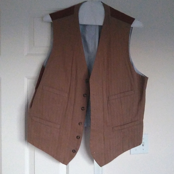 Merona | Jackets & Coats | Xl Mens Herringbone Merona Vest | Poshmark